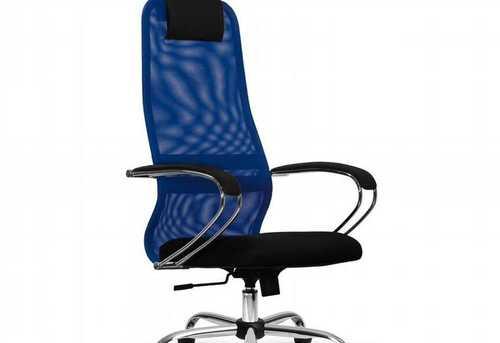 Кресло метта SU-BK131-8 (Синий/черный) (комплекту