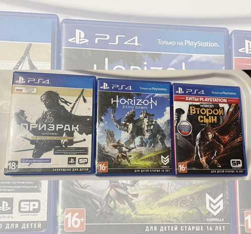 Игры на дисках для PS4