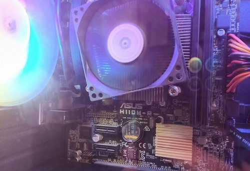 Intel core i5 6400+asus H110M-R материнская плата