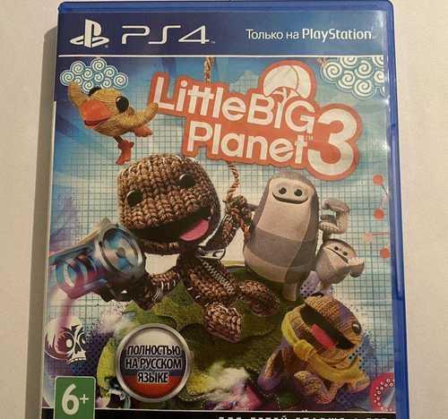 Little big planet 3 ps4 оригинал