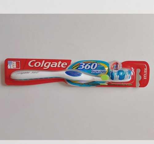 Зубная щетка colgate 360(мягкая)