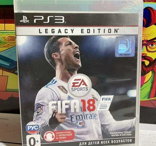 FIFA 18 Legacy Edition (Рус) фифа 18 Игра PS3