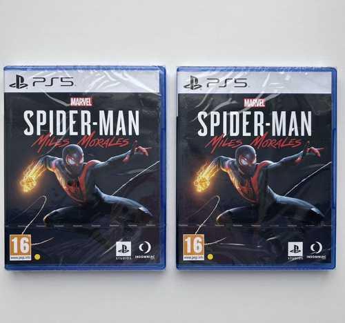 Spider Man Miles Morales PS5 (новый диск)