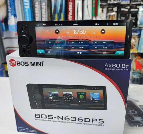 Магнитола bos mini 7 дюймов N636DP5