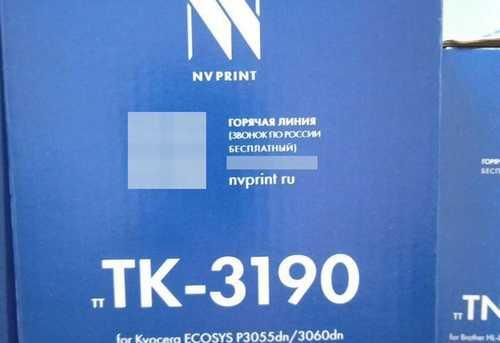 Картридж Kyocera TK-3190 ресурс до 25000 страниц