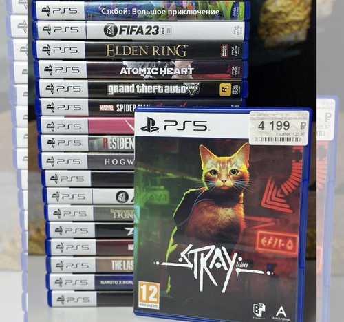 Диск PS5 Stray