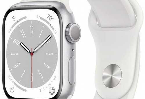 Умные часы Apple Watch Series 8 45мм (45mm, Белый