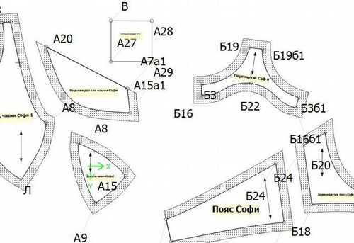 Выкройки нижнего белья