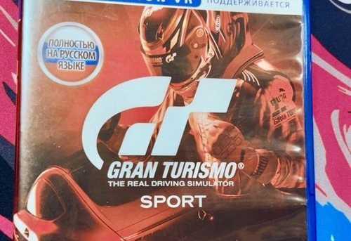 Игра для playstation ps4 Gran Turismo Sport