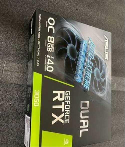 Видеокарта Asus GeForce RTX 3050 Dual OC 8GB