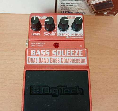 Басовая педаль компрессор digitech