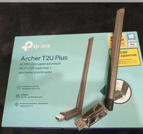 Wi-Fi адаптер TP-link Archer T2U Plus