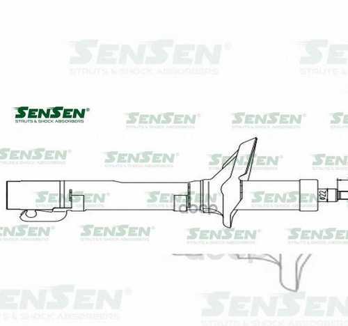 Амортизатор передний масляный 41140052 Sensen