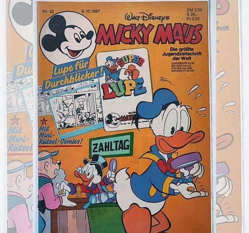 Комикс / Журнал Микки Маус Mickey Mouse №42, 1987