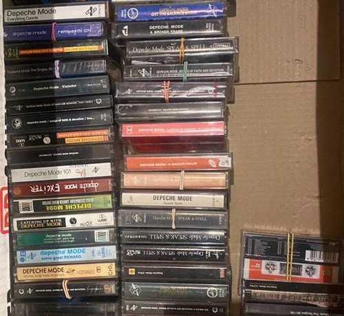 Depeche Mode 45 x штук кассеты