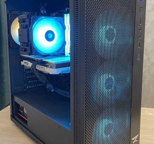 Мощный игровой пк с монитором 12400/4070/DDR5