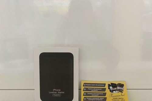 Магнитный кошелек Apple MagSafe Leather Wallet