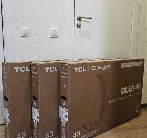 Телевизор TCL 43c655 43" qled новый