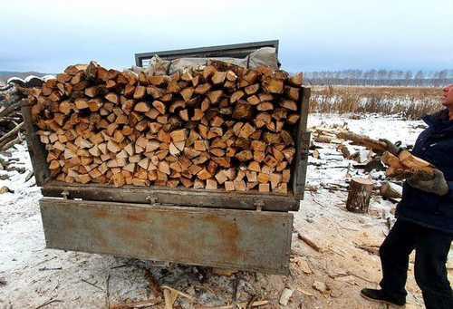 Дрова на соболе вездеходе