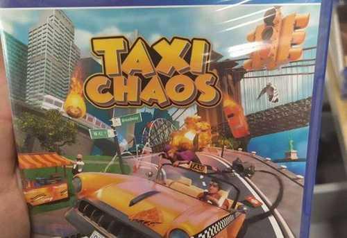 Taxi chaos PS4, английская версия