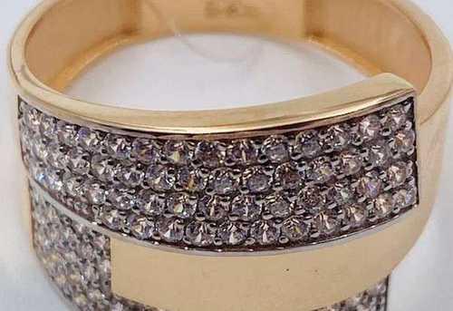 Золотое кольцо 19.5 размер, 3.60 гр