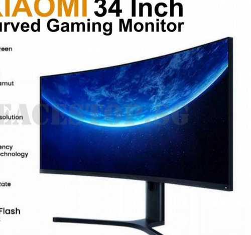 Монитор Xiaomi mi curved gaming monitor 34