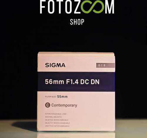 Sigma 56mm f/1.4 DC DN Contemporary Fujifilm X-Mou