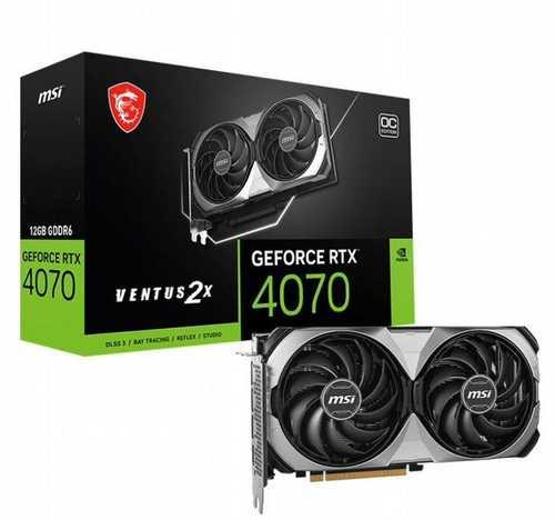 MSI RTX 4070 Ventus 2X E1 OC. Гарантия