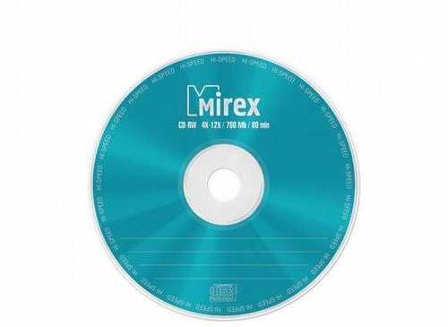 Перезаписываемый компакт-диск CD-RW Mirex 4X-12X п