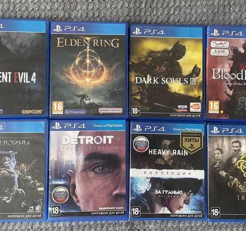 Продам игры на PS 4, PS 5