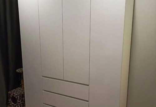 Челси шкаф 1600 белый глянец