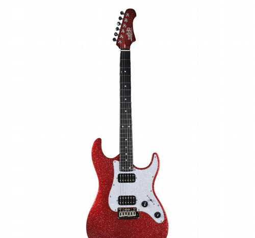 Электрогитара JET Guitars JS-500 Stratocaster HH Red Sparkle