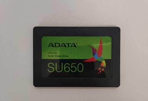 Ссд 240 Гб Adata SU650