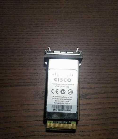 Модуль-конвертер Cisco CVR-X2-SFP TwinGig SFP