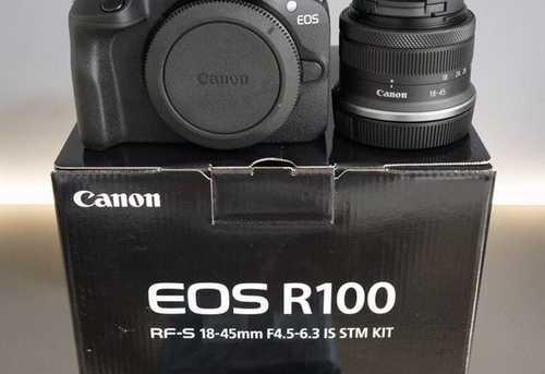 Фотоаппарат Canon EOS R100 Kit RF-S 18-45mm STM