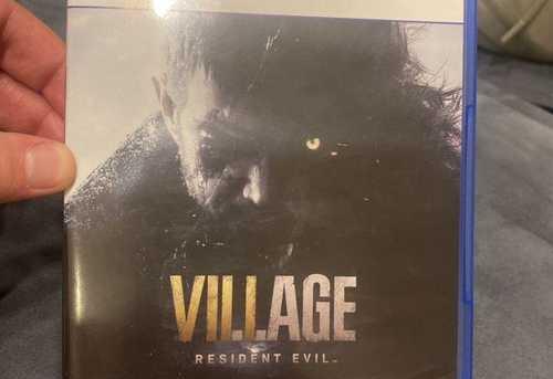 Resident evil village ps5 диск