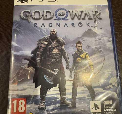 Got of war ragnarok ps 5 диск