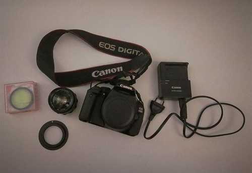 Фотоаппарат Canon 600d + мир-1В