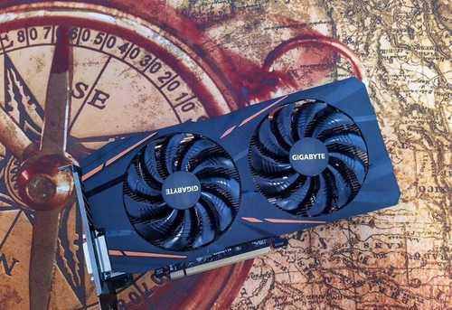 Видеокарта rx580 8gb gigabyte gaming