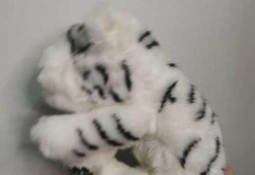 Плюшевая игрушка белый тигр