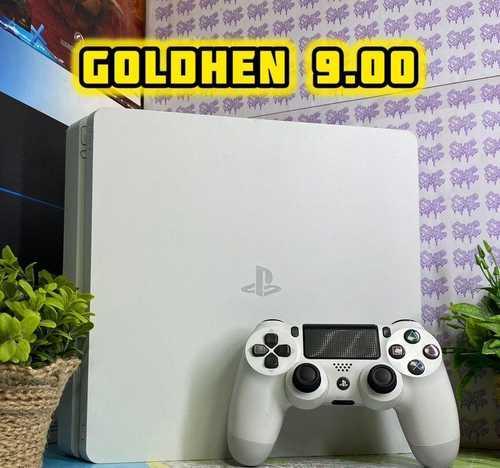 Прошитая Sony PS4 Slim 1Tb 9.00   Много Игр