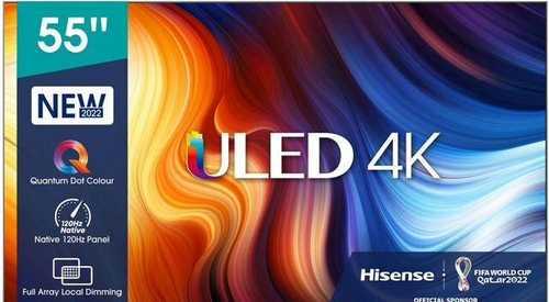 Телевизор Hisense 55U7HQ uled UHD Smart frameless