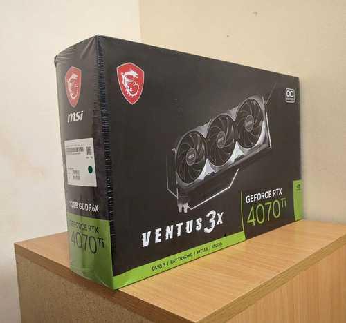 GeForce RTX 4070 Ti MSI ventus 3X 12G OC (Новая)