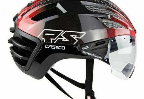 Шлем велосипедный speedairo2 RS black-red