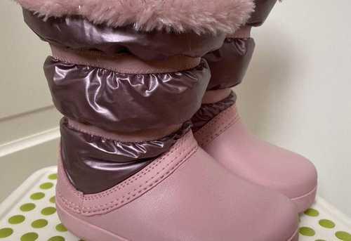 Демисезонные сапожки Crocs 24-25