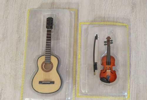 Музыкальные инструменты в миниатюре