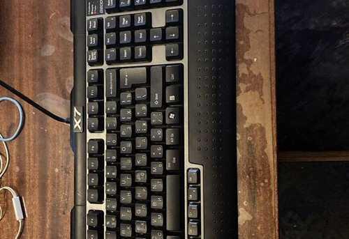 Неработающая клавиатура A4tech x7