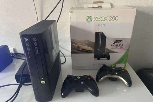 Xbox 360 на 500 Gb + 10 игр