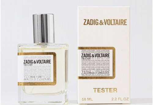 Духи женские Zadig Voltaire This Her тестер 58 ml