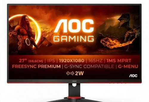 Монитор AOC 27" 165hz 27G2spae/BK